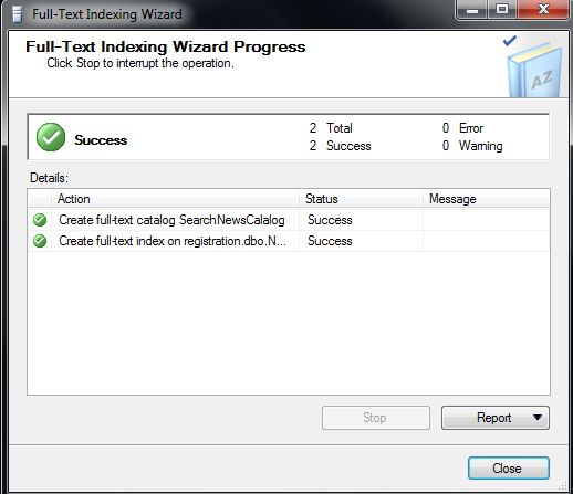 Full Text Indexing in SQL Server 2012-CSDN博客